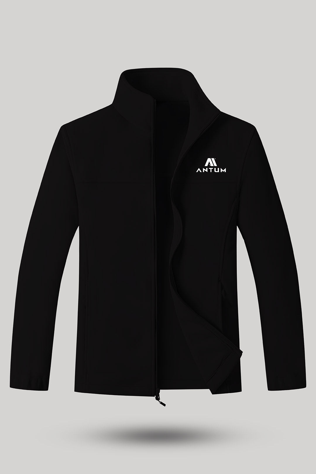 Black Colour Jacket (Soft Double Padded) – Antum Apparels